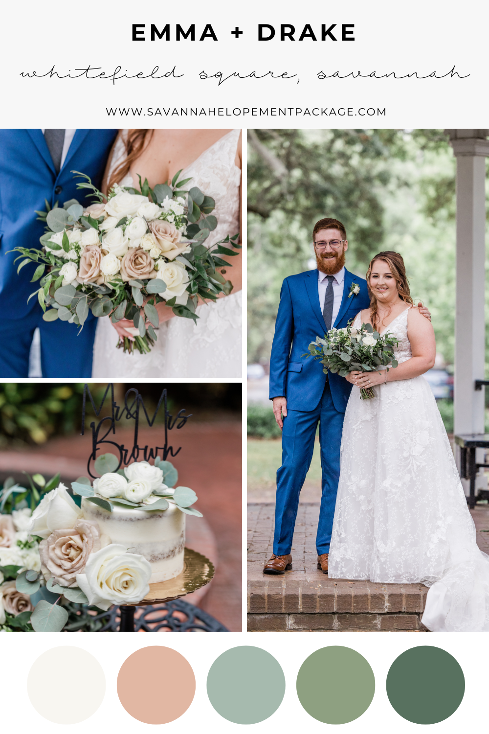 A Whitefield Square Elopement - Emma + Drake
